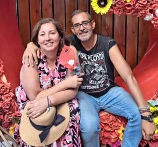 Iván Candell, en una publicación de su esposa Paulina Vodanovic, para ...